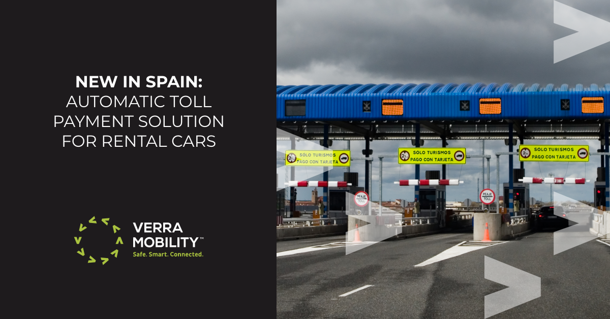 Verra Mobility Delivers Cashless, Automatic Toll Payment Solution for ...